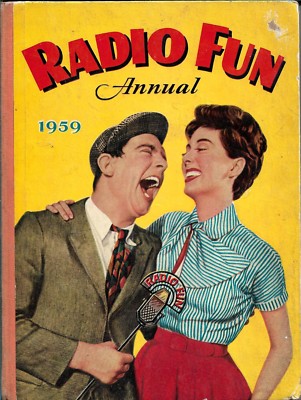 Radio Fun Annual 1959 - ft Joan & Johnny secret agents ! | eBay