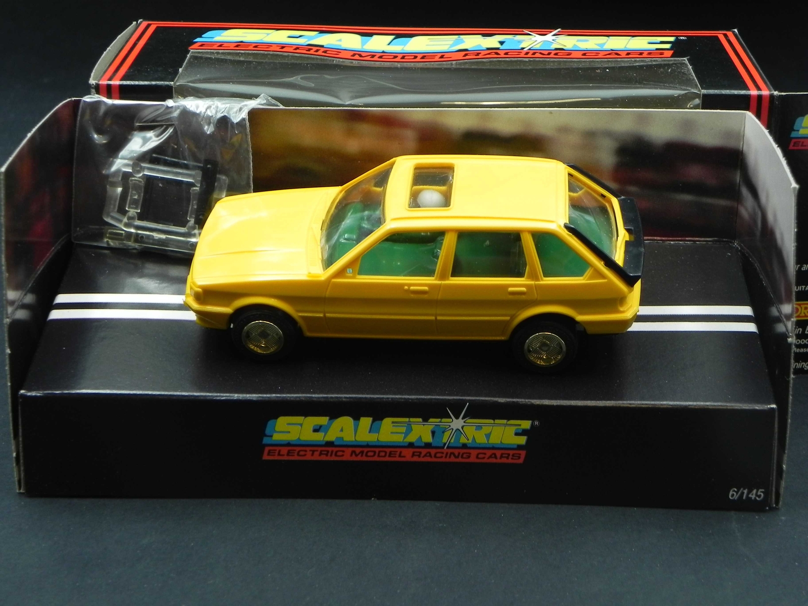 Scalextric MG Master 2.0 Efi Yellow slot car C276 Ltd Edition 300pcs 1: ...