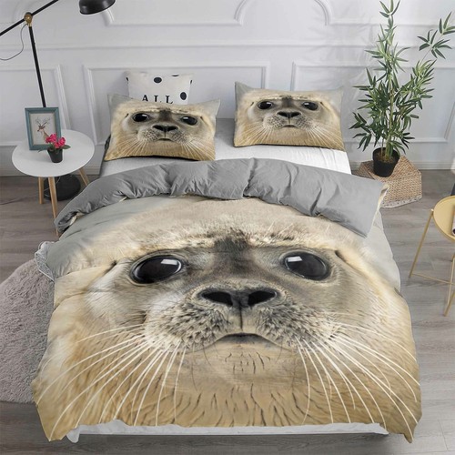 Lovely Otter Bedding Set Duvet Doona Kitten Quilt Cover Double ...