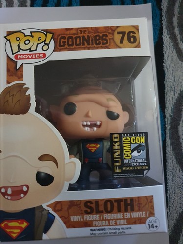 Funko Pop The Goonies Sloth 2014 Sdcc Rare /retired | eBay Australia