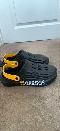 Primark x Greggs Lined Clogs UK 9🔥 SAME OR NEXT DAY DISPATCH BRAND NEW ...