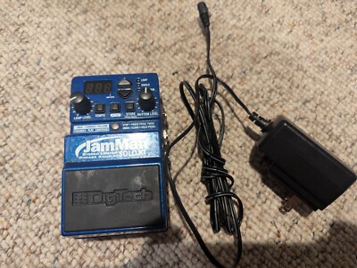 DigiTech JamMan Solo XT Looper Effect Pedal w/ AC Power supply and 32 ...