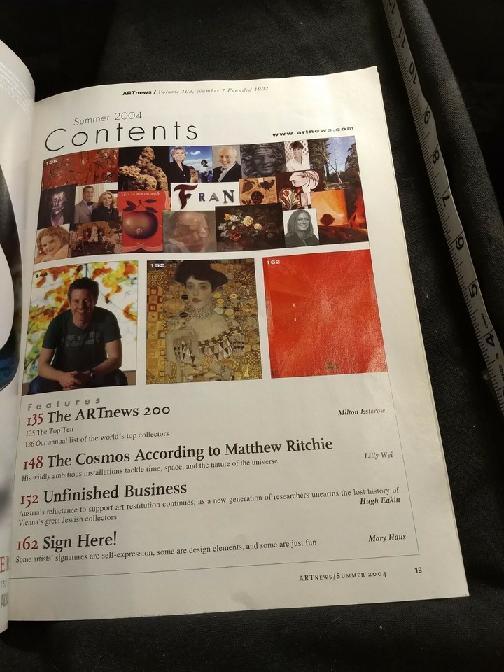 ARTnews is an American visual-arts magazine, based in New York City ...