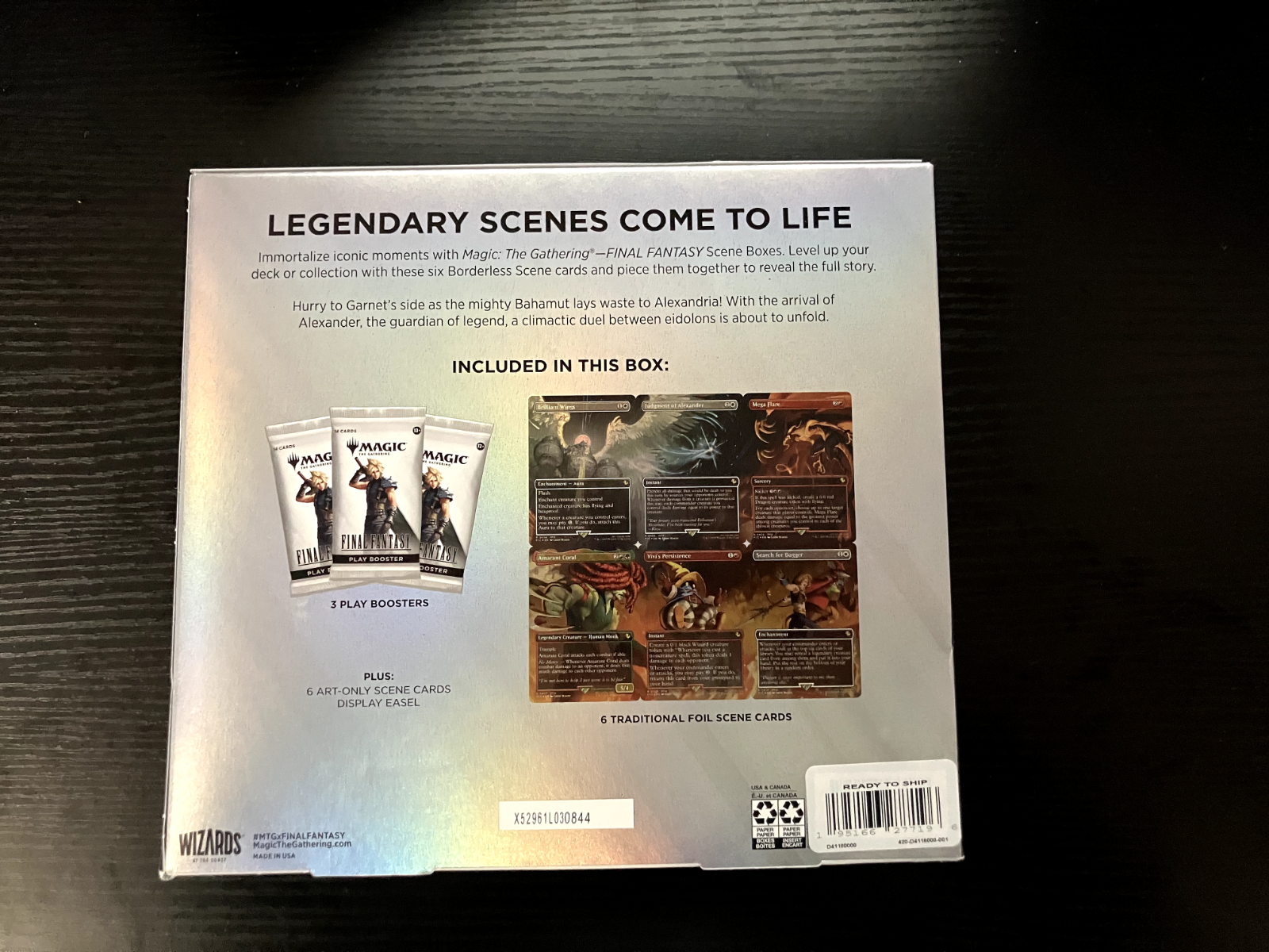 Magic The Gathering Final Fantasy IX Scene Box - The Siege of ...