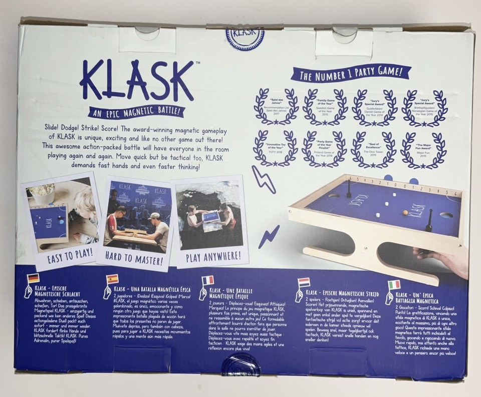 Klask Magnetic Tabletop Board Game | eBay