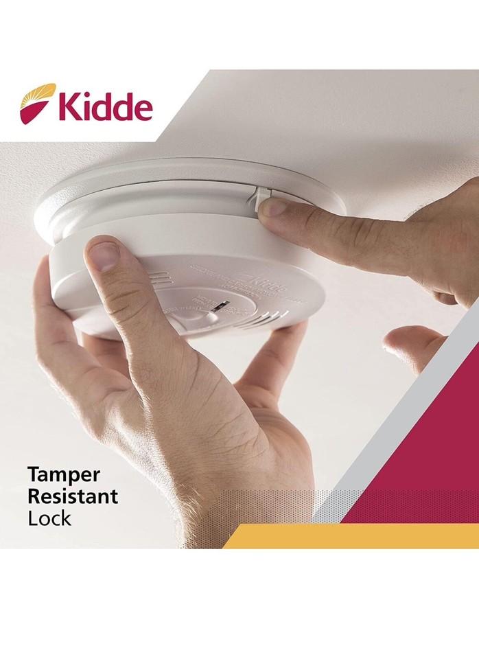 Kidde 21006377 Hardwired Combination Carbon Monoxide & Smoke Alarm KN ...