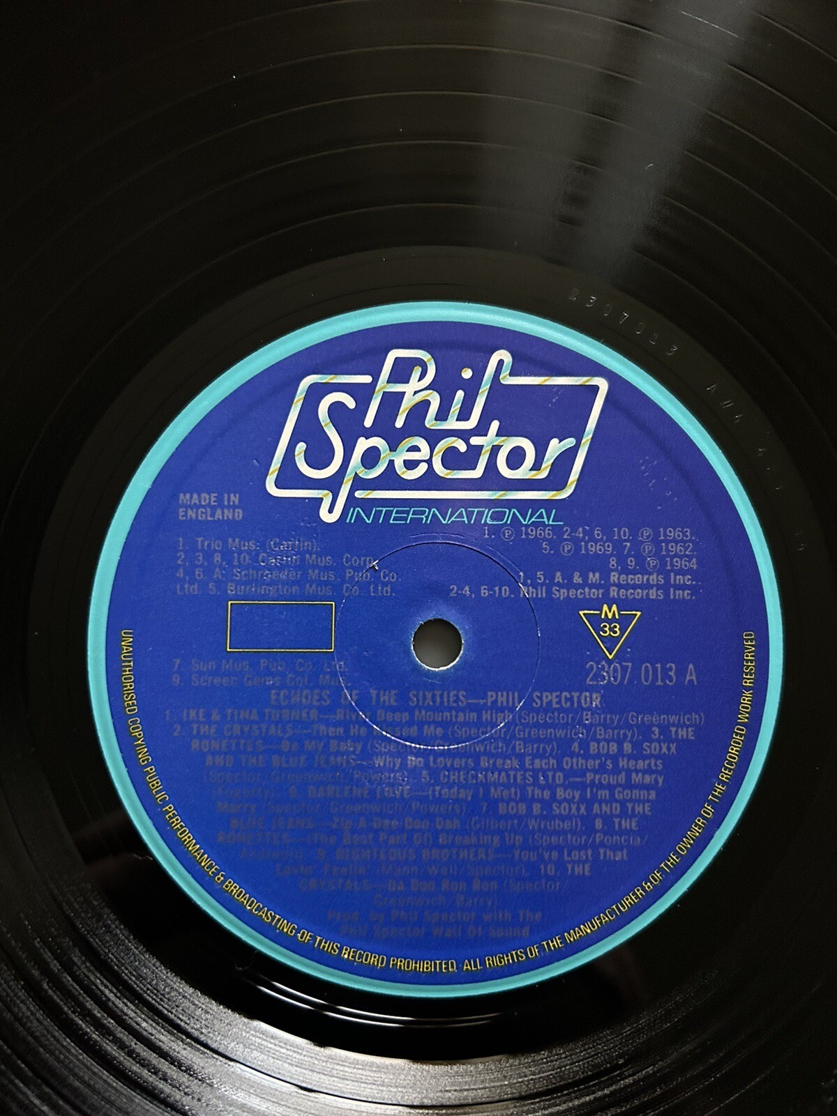 Phil Spector - Echoes Of The 60's (Phil Spector Records) Vinyl LP | eBay UK