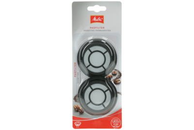 PACK OF 2 MELITTA PERMANENT COFFEE FILTER PADS PHILIPS SENSEO MACHINE ...
