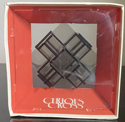 Vintage 1971 Curious Cross Puzzle ~ New In Box | eBay