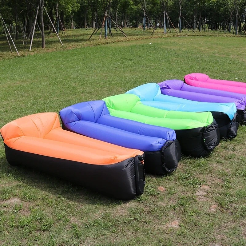 Outdoor Lazy Inflatable Couch Air Sleeping Sofa | Baci Living Room