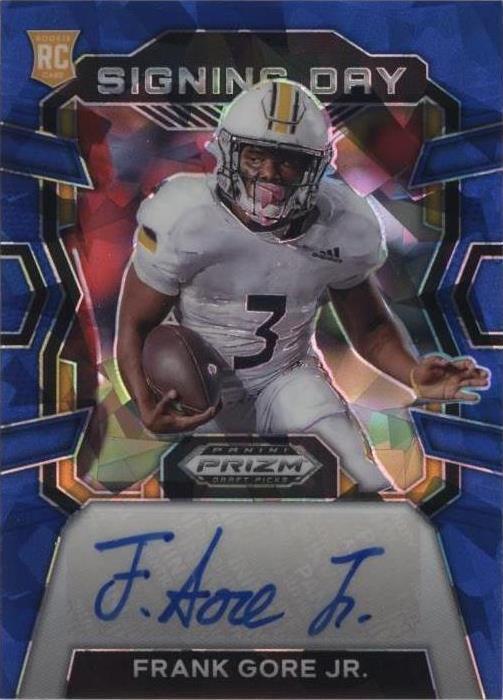 2024 Panini Prizm Draft Picks - Signing Day Frank Gore Jr. #SD-FGJ Blue ...