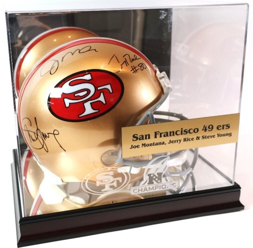 San Francisco 49'ers Joe Montana, Jerry Rice, Steve Young Signed Pro ...