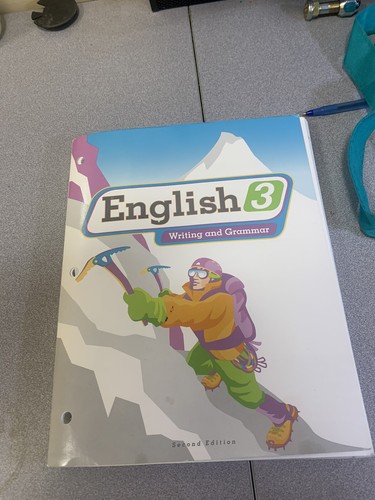 BJU English 2nd edition. New Student Workbook And Gently Used Teachers ...