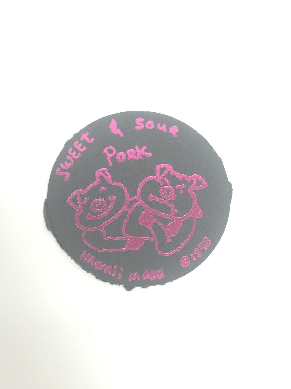 Lot 4 Sweet & Sour Pork Pig POG Hawaii Milk Cap | eBay
