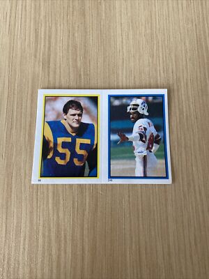 1984 Topps Album Stickers Carl Ekern Stanley Morgan #98-248 | eBay