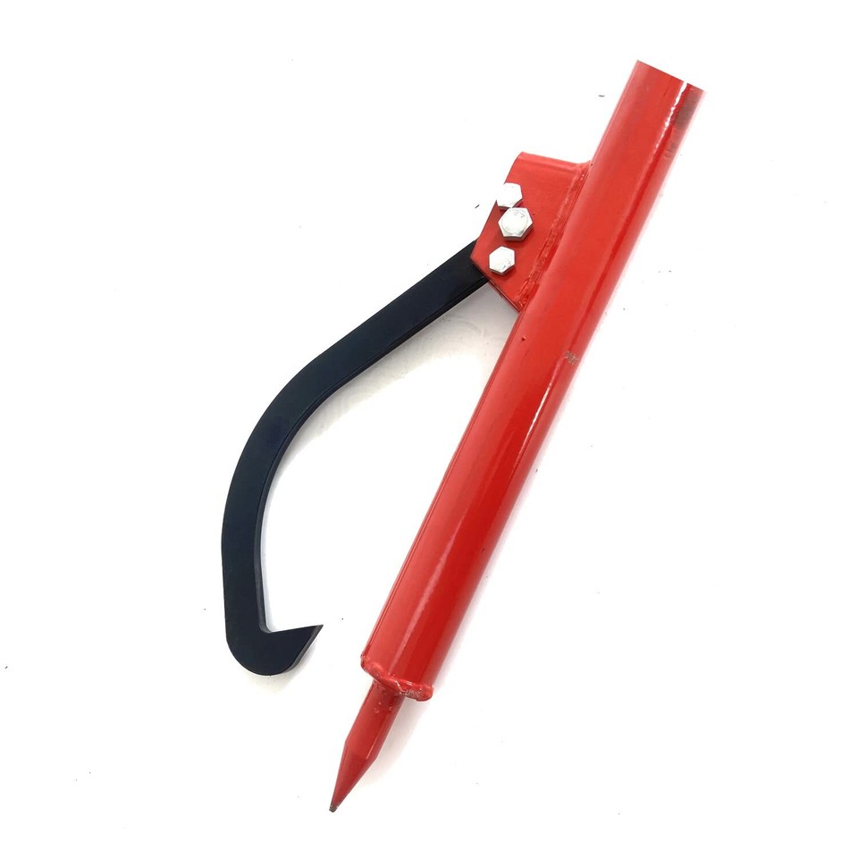 Steel Log Peavey 58" Handle Log Peavey Tool 19" Max Opening Felling Log ...