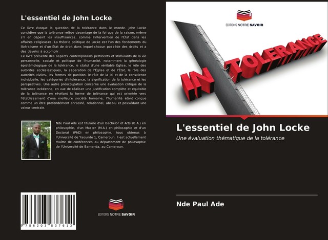 L'essentiel de John Locke von Nde Paul Ade (2021, Taschenbuch) online ...