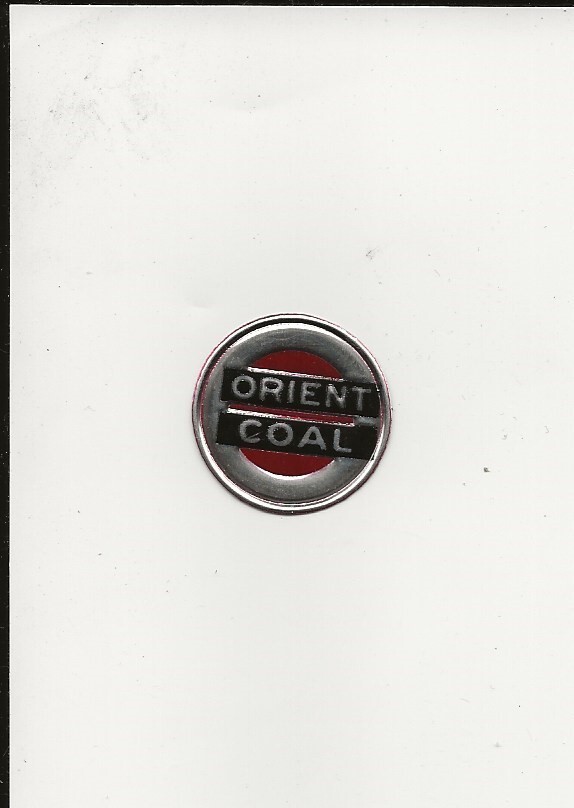 A COAL CO SCATTER TAG " ORIENT COAL TAG " NICE COAL TAG! | eBay
