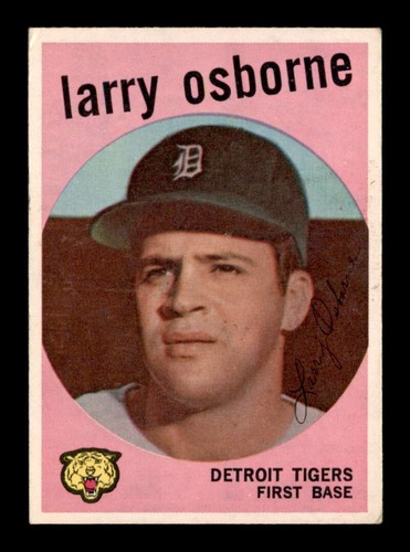 1959 Topps #524 Larry Osborne RC VG/VGEX X3464361 | eBay