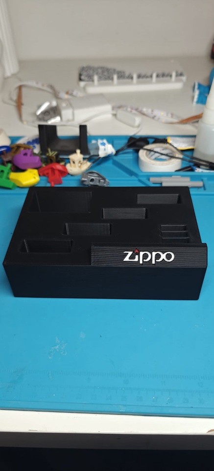 Zippo Lighter Storage - Display for Zippo Lighters Station for Flint ...