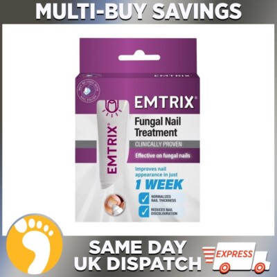 Emtrix Fungal Nail Treatment - Extra Strong Fungus Remover Antifungal ...