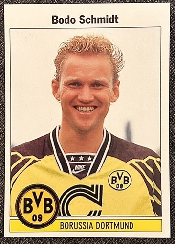 Panini Fussball 95 Bundesliga, Sticker #63 Bodo Schmidt - BVB Borussia ...