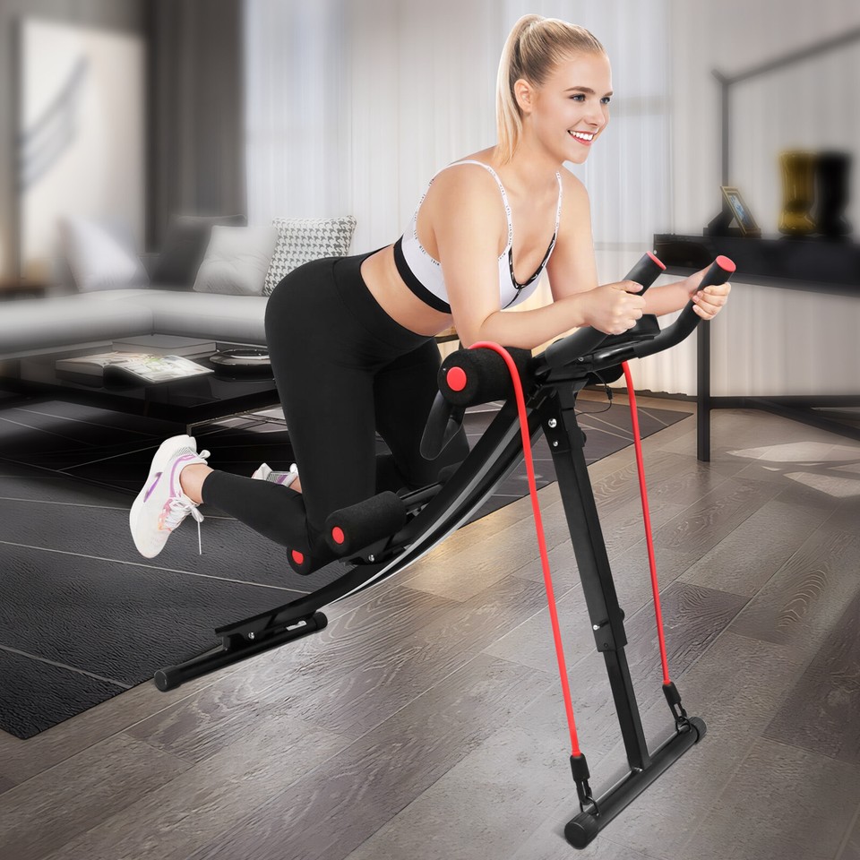 Body Shaper Gym Equipment Ab Abdominal Exercise Machine Crunch Trainer ...