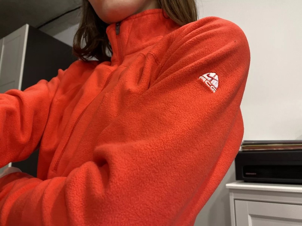 NIKE ACG FLEECE HALF ZIP SWEATER Pulllover WOMANS Size M Hiking Active ...