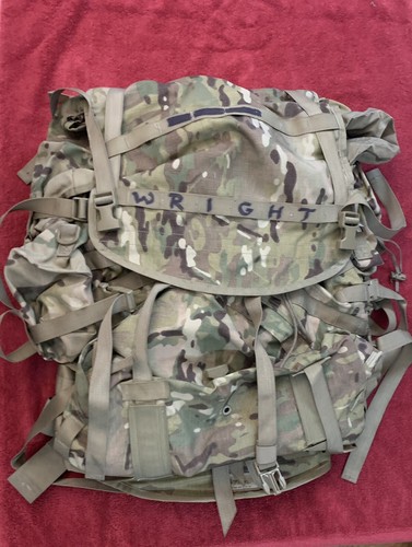 USGI MOLLE II Large Ruck Sack Multicam OCP W/ Sustainment Pouches ...