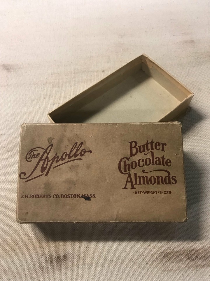 The Apollo Butter Chocolate Almonds Packaging | eBay