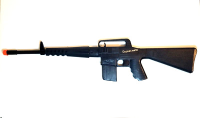 Vintage Edison Giocattoli Rifle Toy Cap Gun Made in Italy CAYMAN-MATIC ...