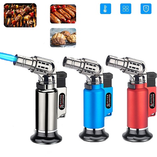 Jet Torch Gun Lighter Welding Adjustable Flame Windproof Butane ...