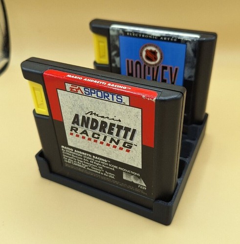 Sega Genesis Tall EA Game Storage Tray, 5 or 10 Slots, 3D Printed ...