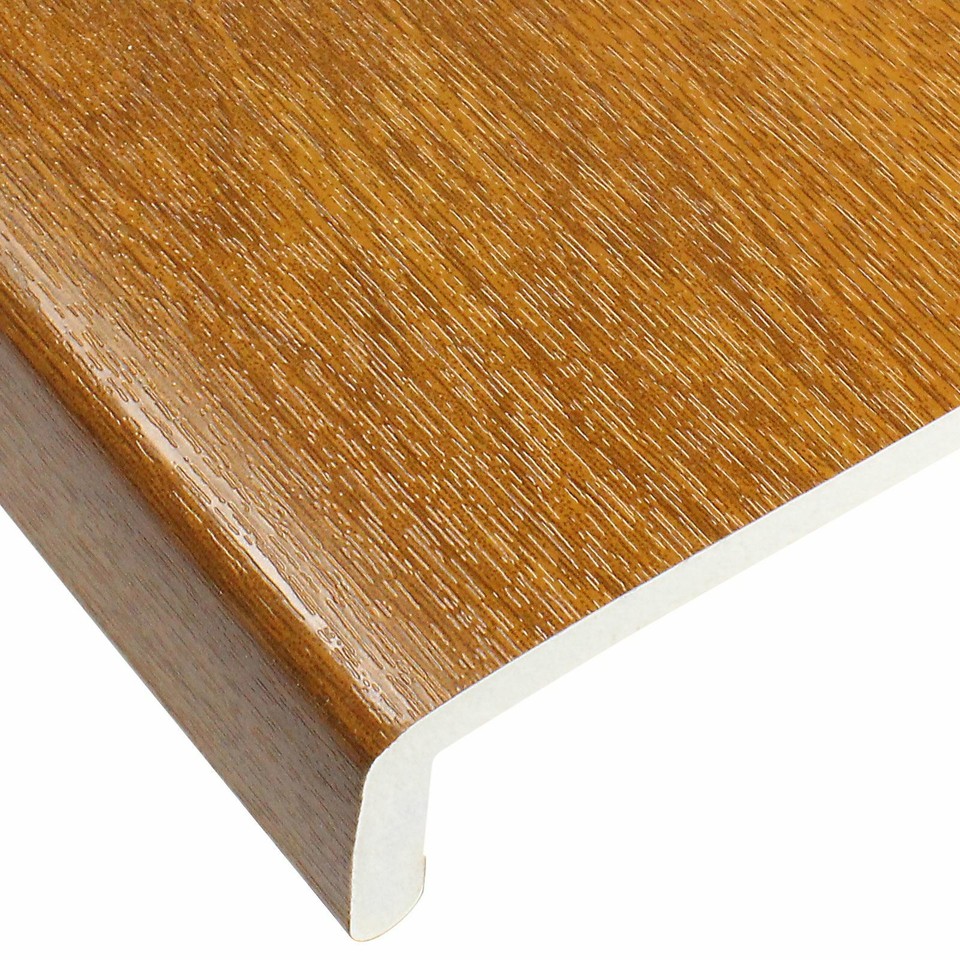 uPVC Window Cill Capping Board Cover 1.25m PVC Sill Cover 9mm Thick ...
