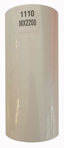 1110 White Labels for Monarch 1110 or Motex MX-2200 (16 rolls ...