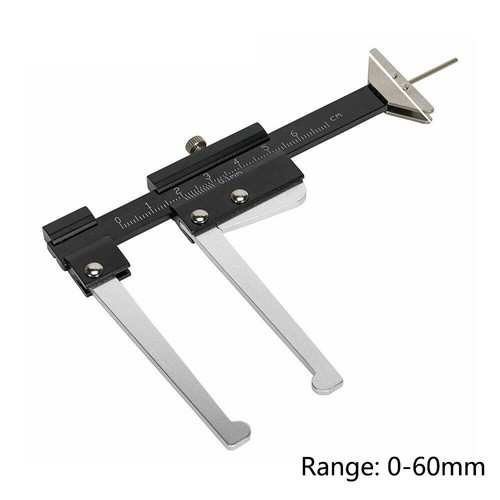 0-60mm Brake Disc Vernier Caliper Gauge Caliper Ruler Measuring Tool ...