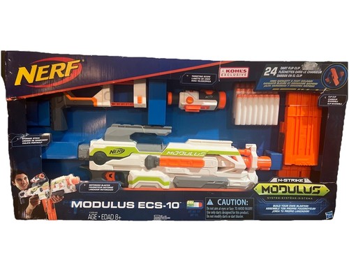 Nerf N-Strike Modulus ECS-10 24 Dart Kohl’s Exclusive Brand New | eBay