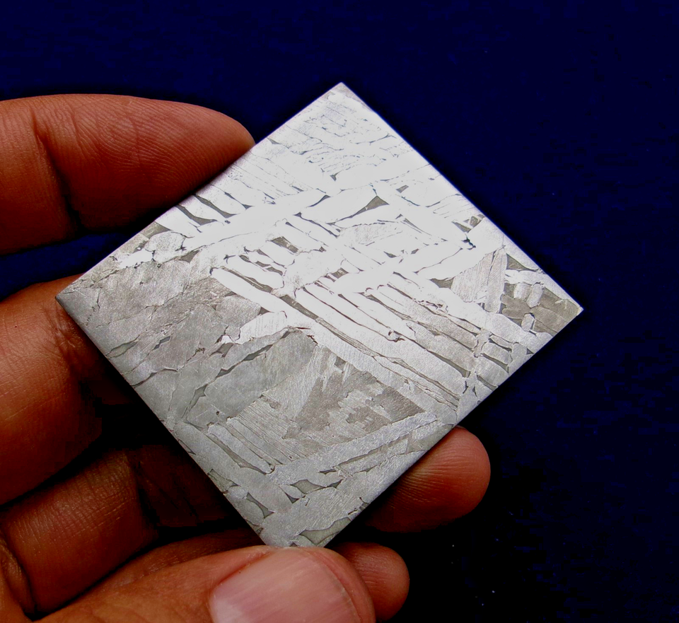 33.75 gram SEYMCHAN IRON METEORITE slice - stabile and incredibly ...