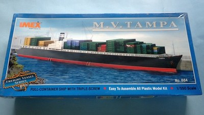 IMEX PLASTIC M.V. TAMPA CONTAINER SHIP No.884 1/550 Scale | eBay UK