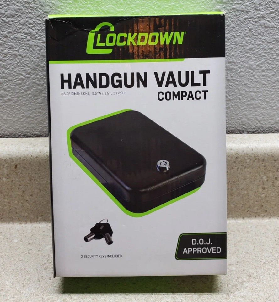 Lockdown Handgun Vault Lockbox | eBay
