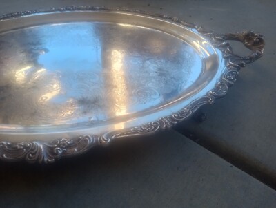 Baroque by Wallace 294F platter with 4 Hallmarks | eBay