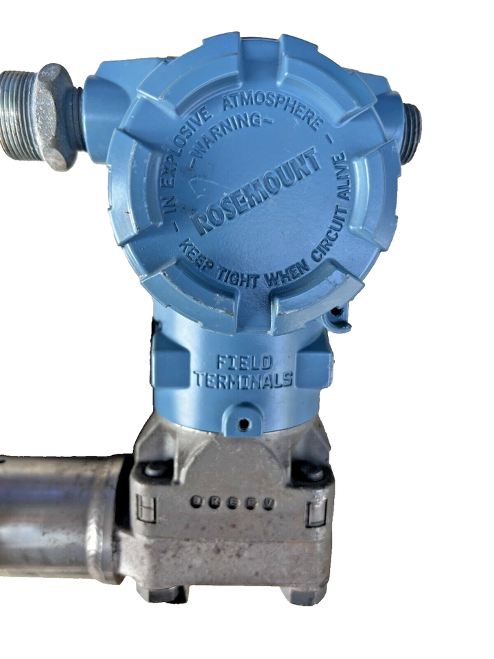 Rosemount 3051CG5A22A1AM5B4 pressure transmitter with Fitting (Tested ...
