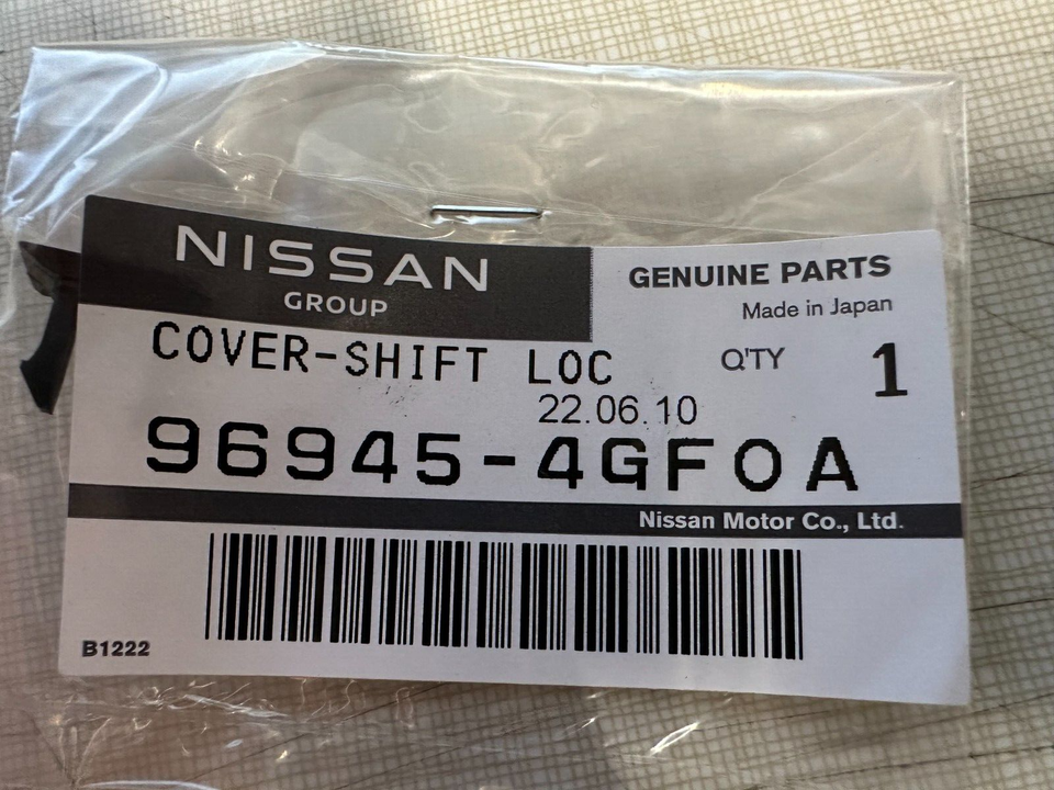 NEW OEM 2016-2023 NISSAN MAXIMA SHIFT INTERLOCK COVER / CAP | eBay