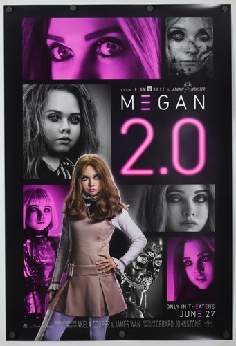 M3gan 2.0 Megan 2 - original DS movie poster 27x40 D/S 2025 Final ...