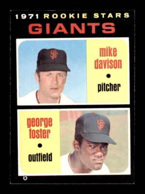 1971 Topps Baseball #276 Rookie Stars Giants George Foster NM *d4 | eBay