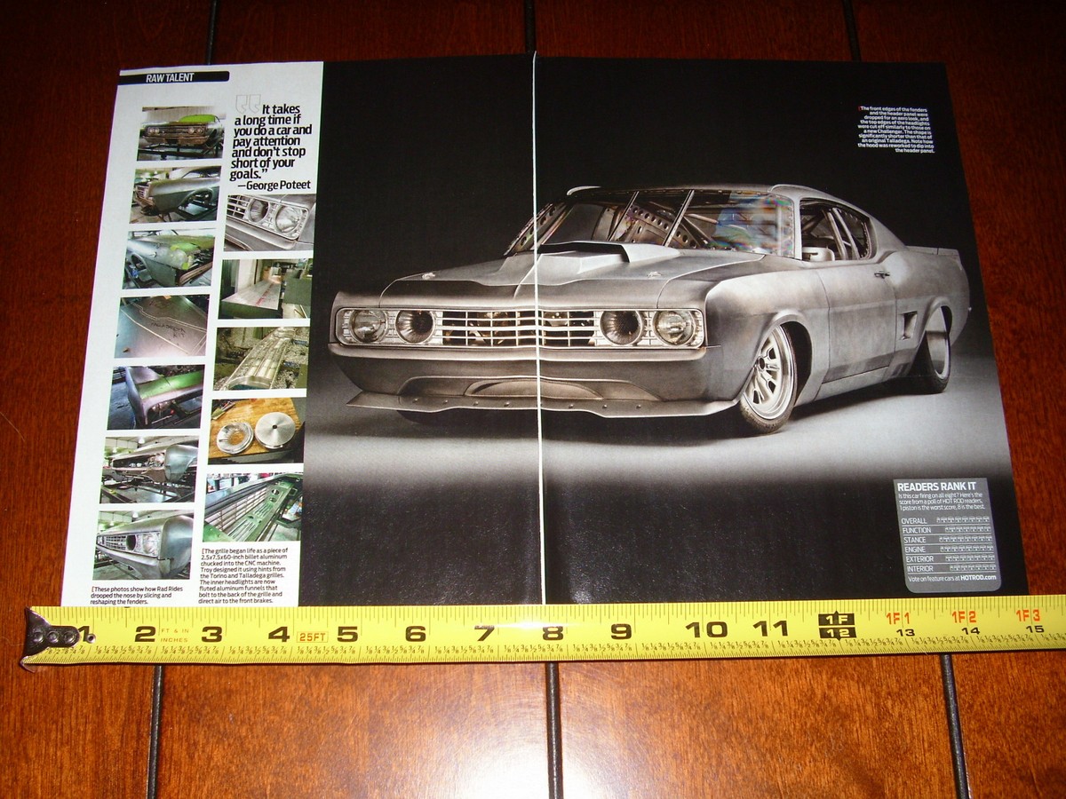 Rad Rides 69 Torino 1969 Torino Talladega With A Twin Turbo Coyote V8