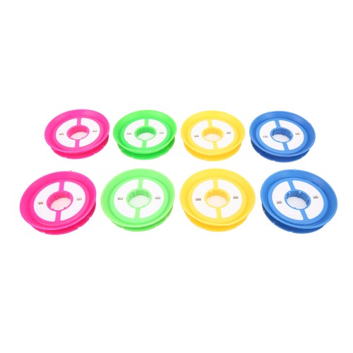 Fishing Line Spool Box Colorful Durable Silicone 8 Axle Fishing Line ...