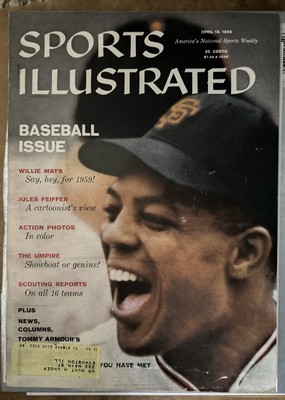 Sports Illustrated 1959 Willie Mays ex NMT | eBay