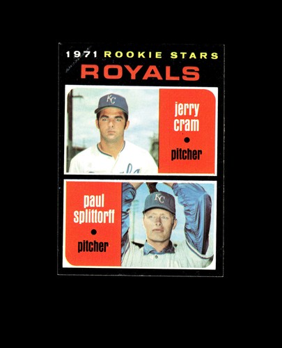 1971 Topps 247 Rookie Stars Jerry Cram/Paul Splittorff RC EX-MT #D1 ...
