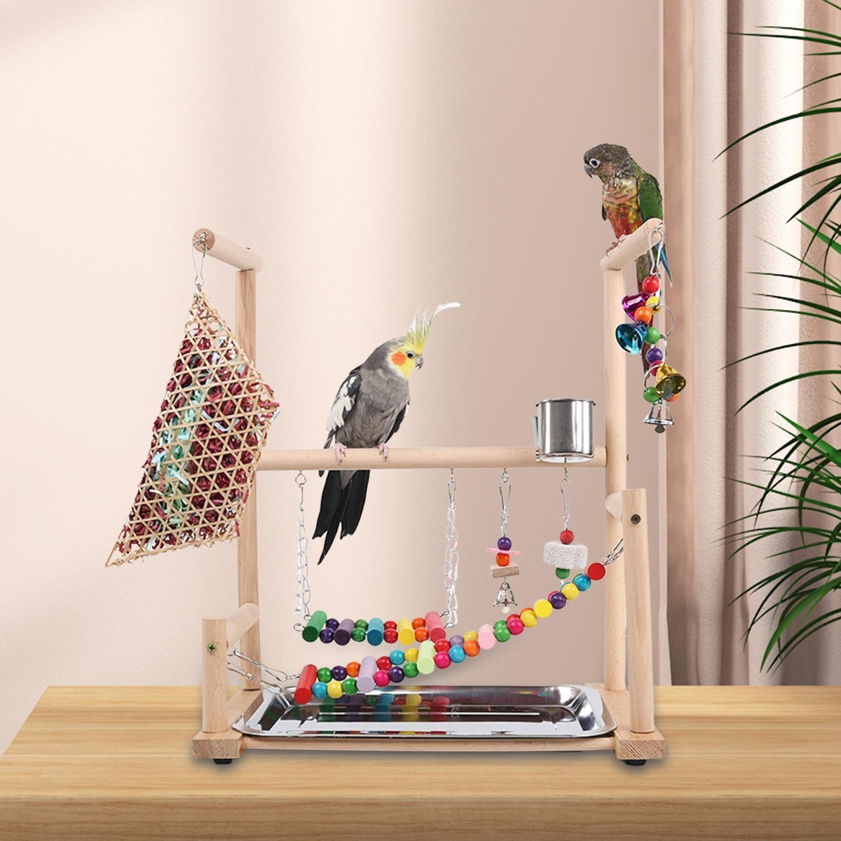 Creative Parrot Play Gym Ideas Bird Playground Parrot Playstand ...